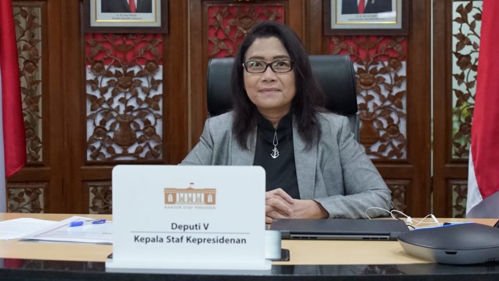 File:Deputi V Kepala Staf Kepresidenan, Jaleswari Pramodhawardani.jpg ...